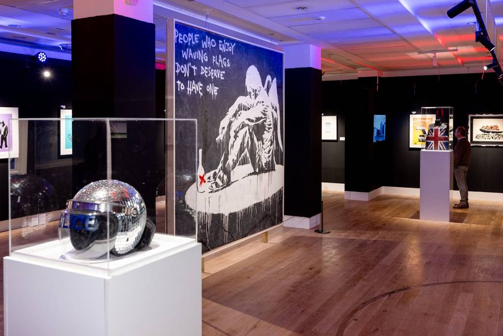 Limited Time Banksy Exhibition Is Open In London