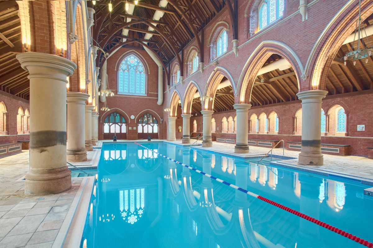 There's A Swimming Pool Hidden Inside This Former London Church