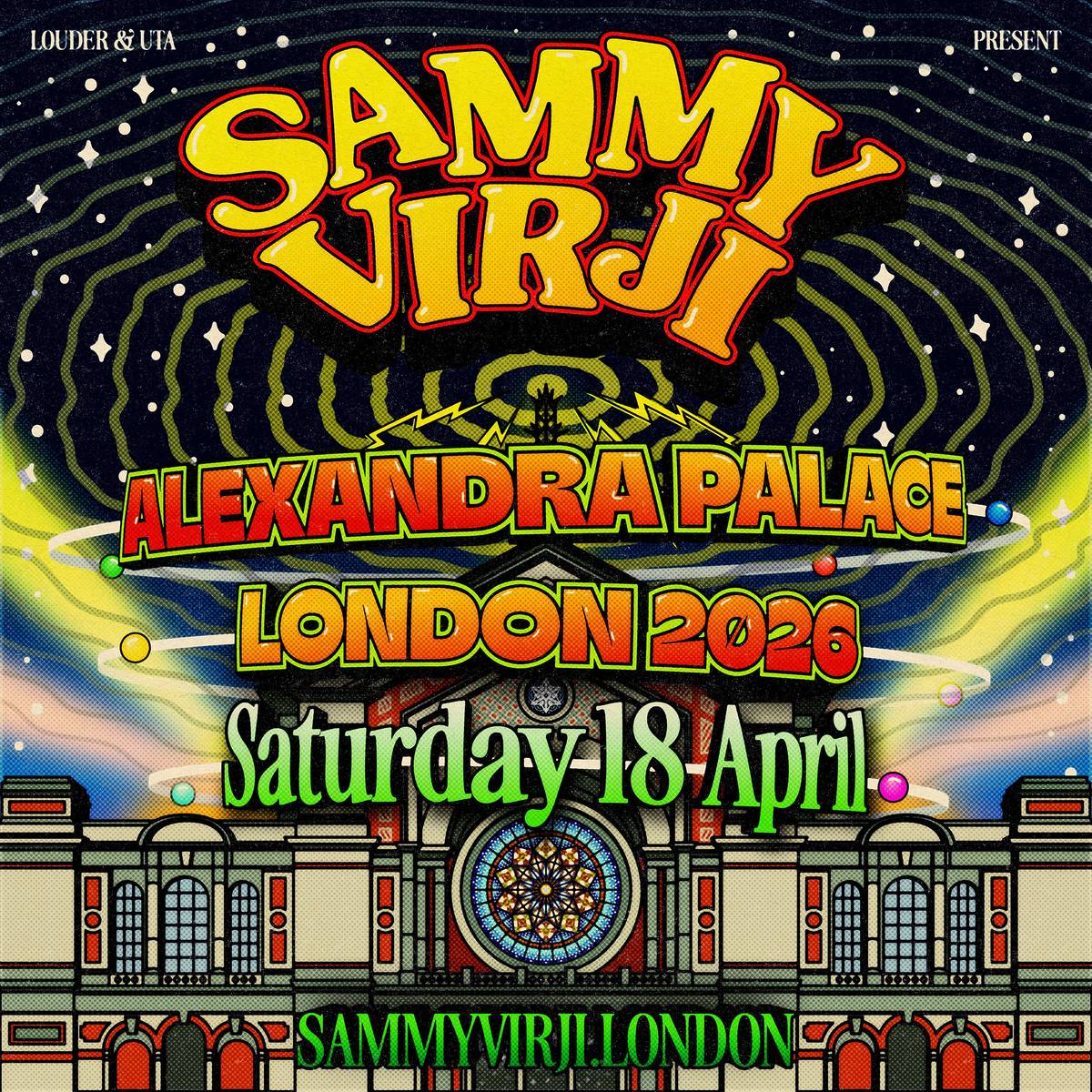 Sammy Virji Has Just Announced His Biggest London Show At Alexandra ...