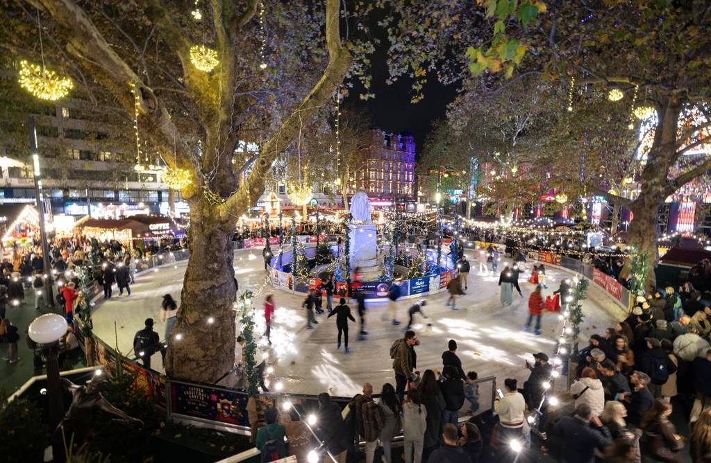 A Brand New Ice Rink Has Landed At Leicester Square For The Festive ...