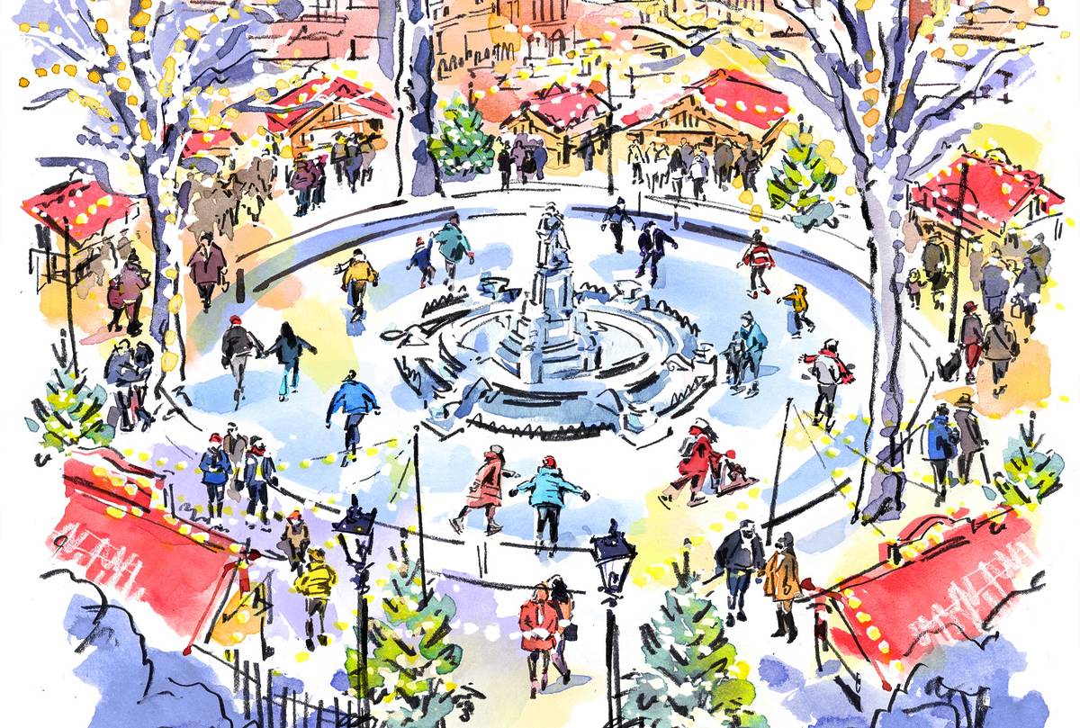 A Brand New Ice Rink Is Landing At Leicester Square For The First Time ...