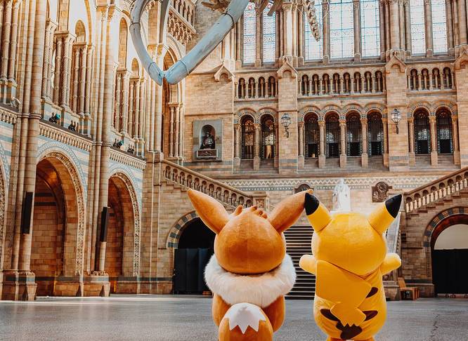Pokémon en het Natural History Museum slaan de handen ineen voor een ...