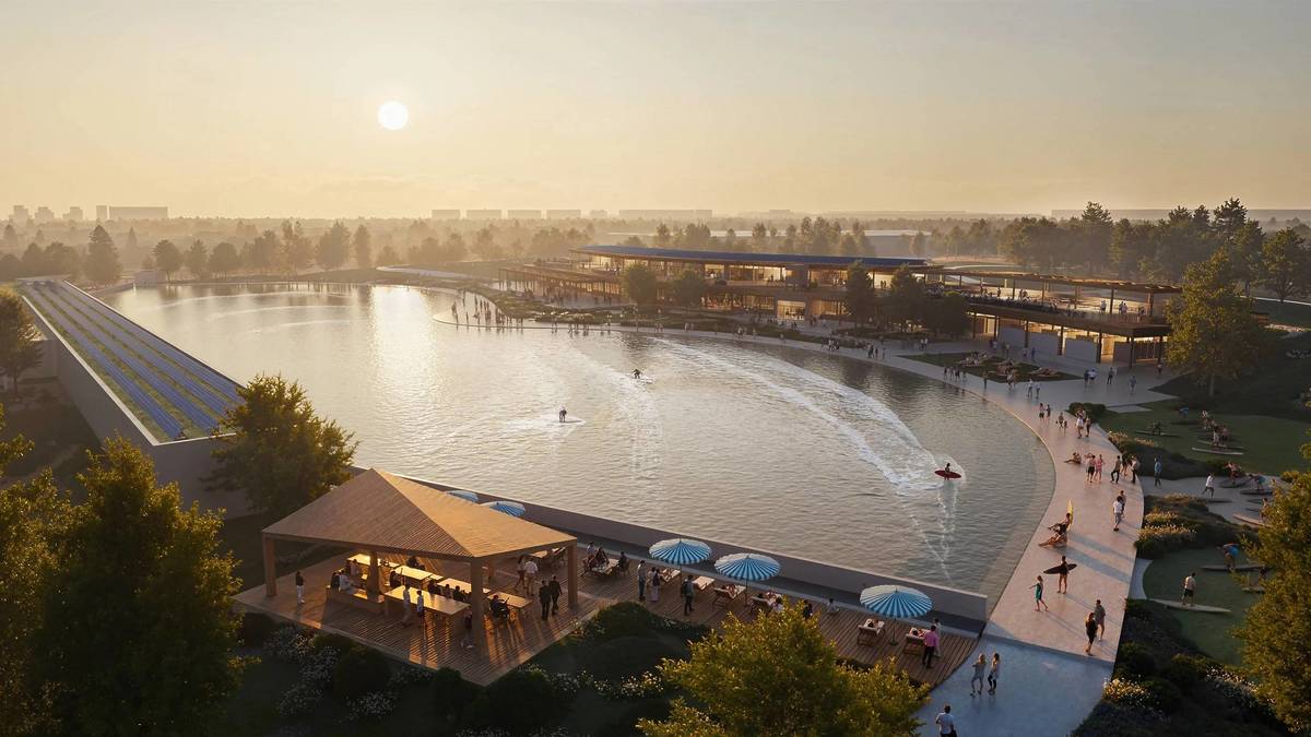 A primeira 'Lagoa de Surf' de Londres recebe aprovação do Conselho