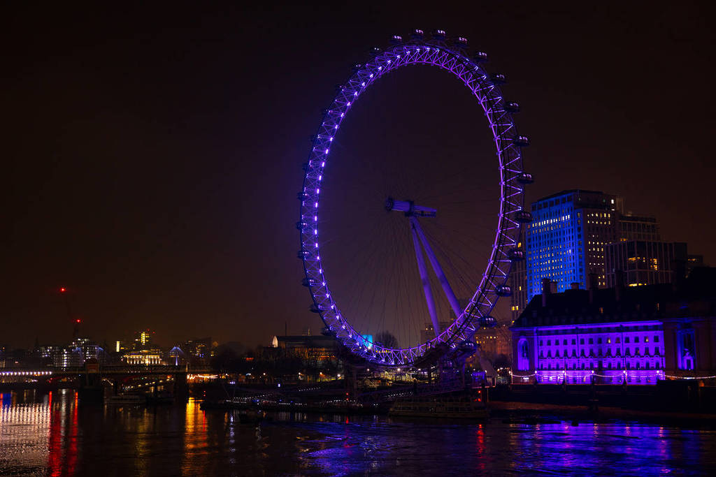 The London Eye Will Light Up In Purple Tomorrow In Support Of World ...