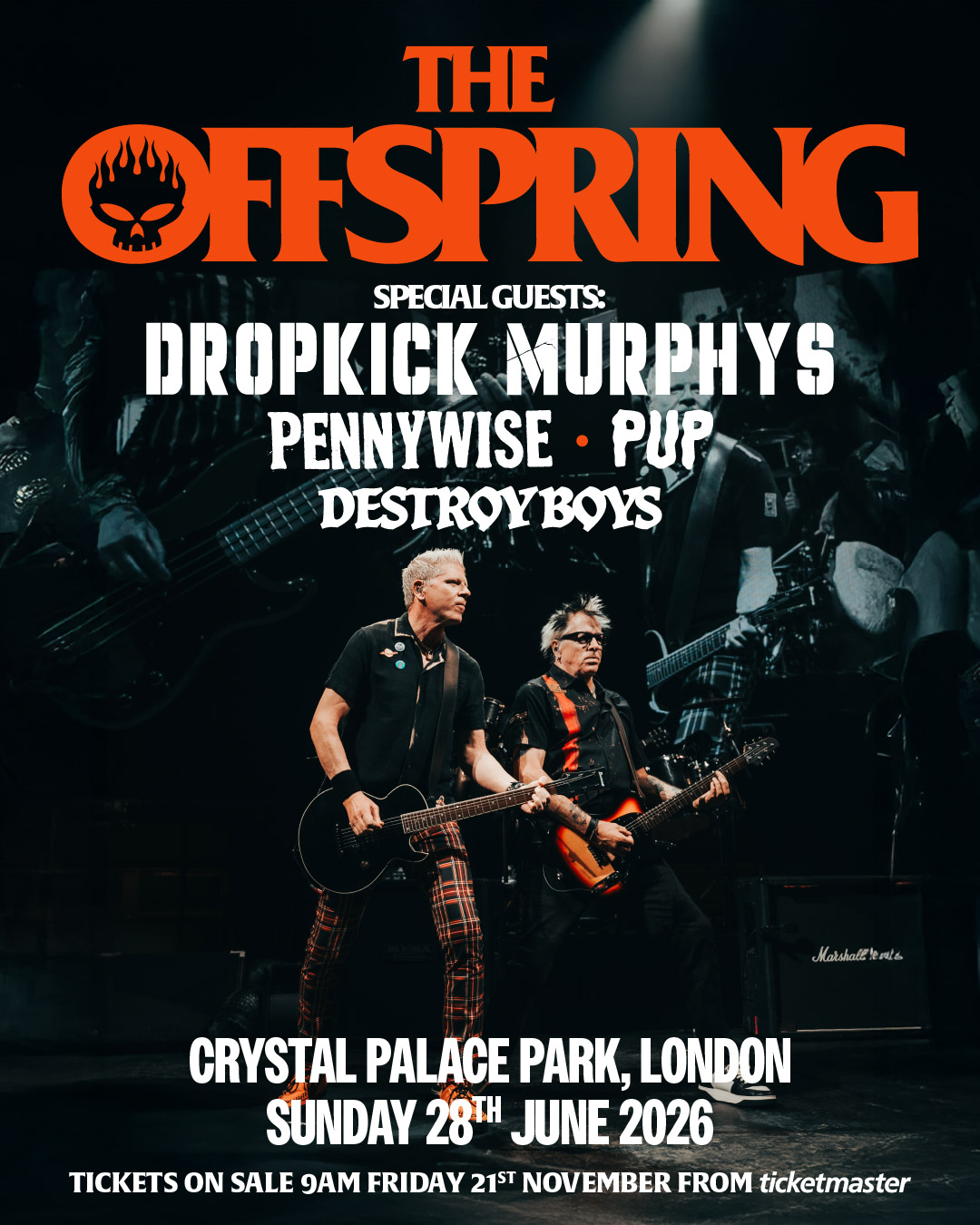 The Offspring Have Announced A Huge Outdoor Show In A London Park Next ...