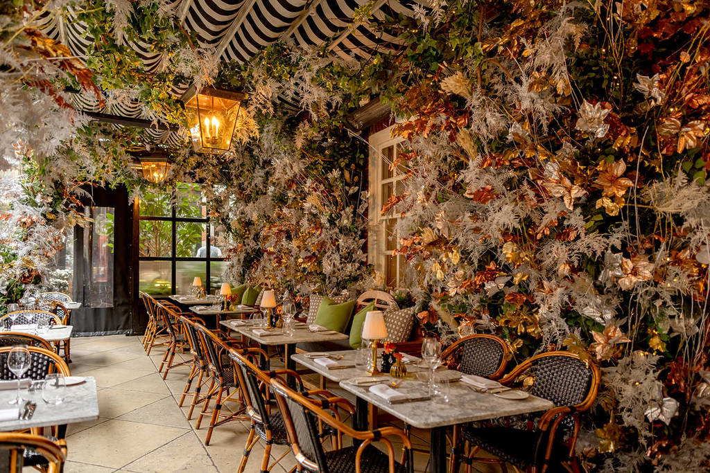One Of London's Prettiest Restaurants Has Just Had A Magical Winter ...