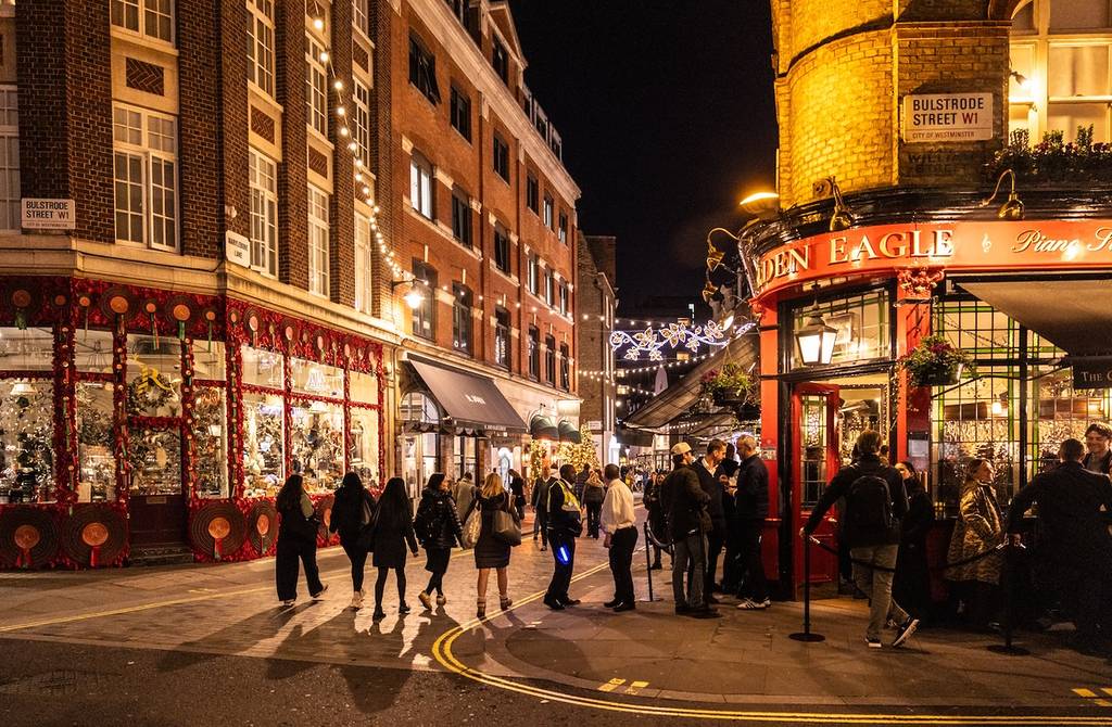 Marylebone Village Is A Festive Dining Hot Spot