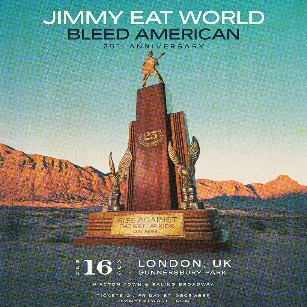 Jimmy Eat World spielen nächsten Sommer eine riesige Outdoor-Show in ...