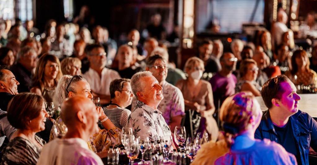 This Genius New London Event Blends Wine Tasting and Stand-Up Comedy ...