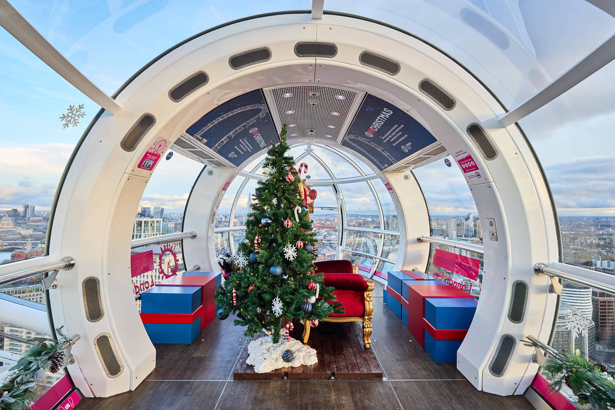 The London Eye Is Now Home To A Sky-High Christmas Experience - Meet ...