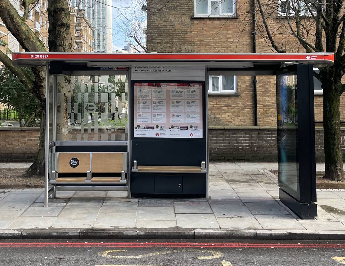 TfL Has Rolled Out Brand New Bus Shelters In London - With Better ...