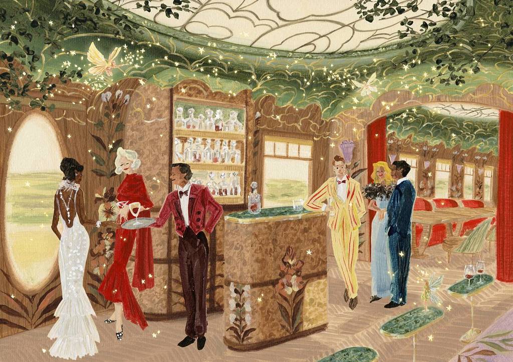 Baz Luhrmann has designed the most glamorous train carriage for Britain ...