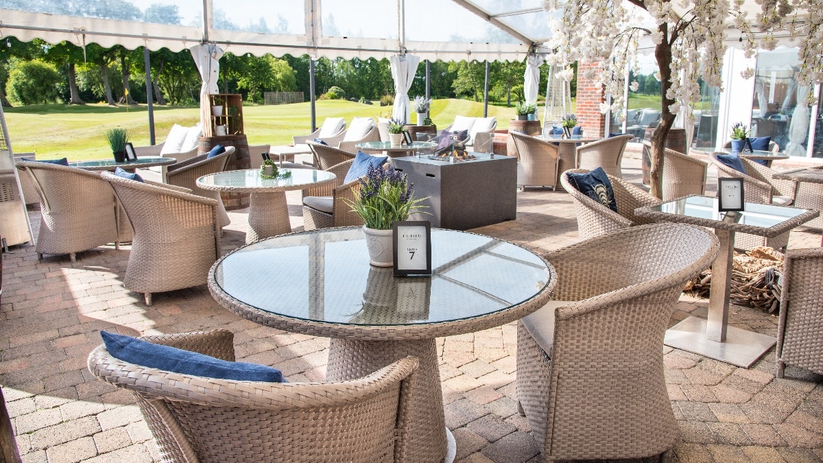 The Patio At Formby Hall: A Cosy Outdoor Space To Unwind This Summer