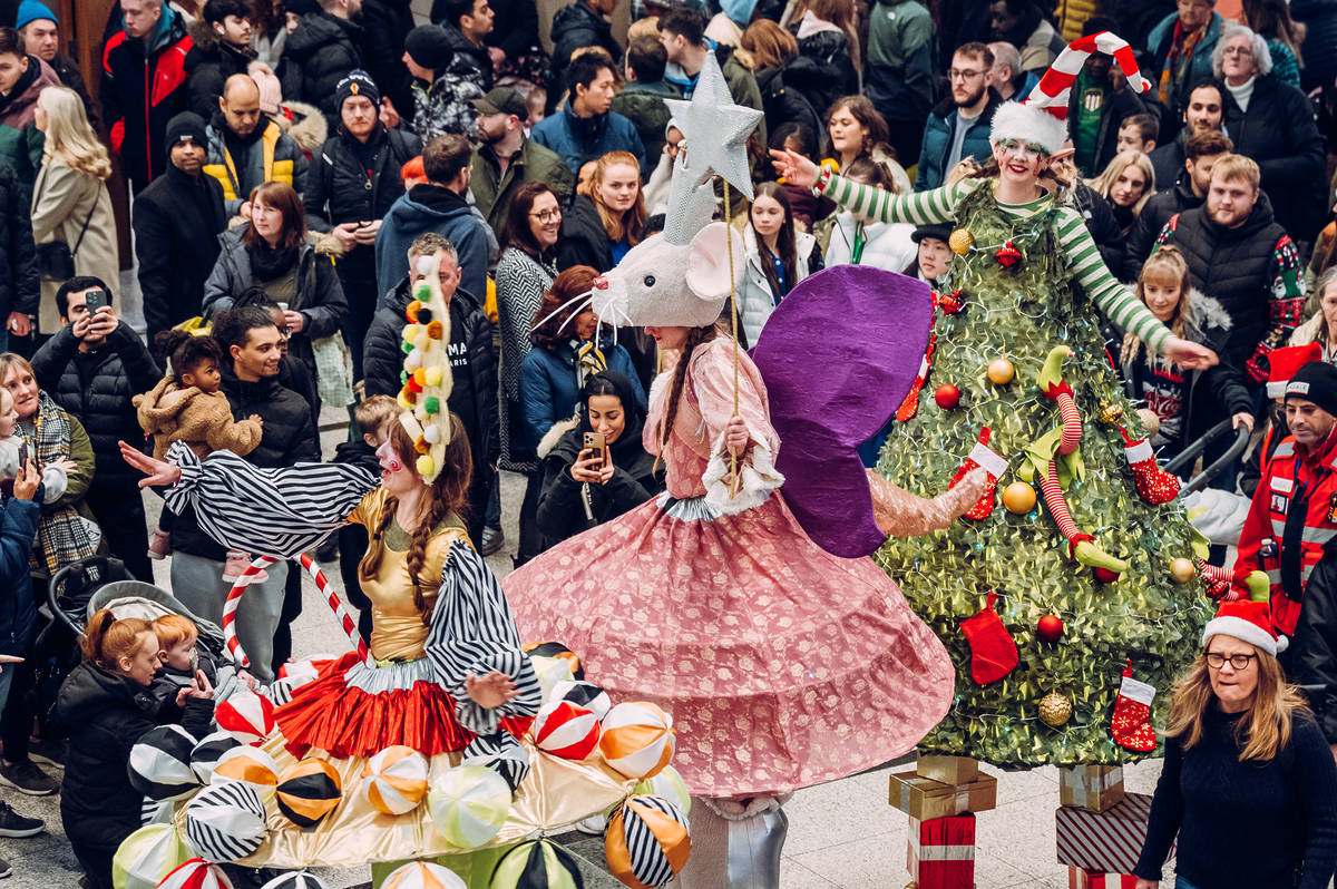 A "First-Ever" Festive Toy Parade With Massive Dancing Toys And Dressed ...