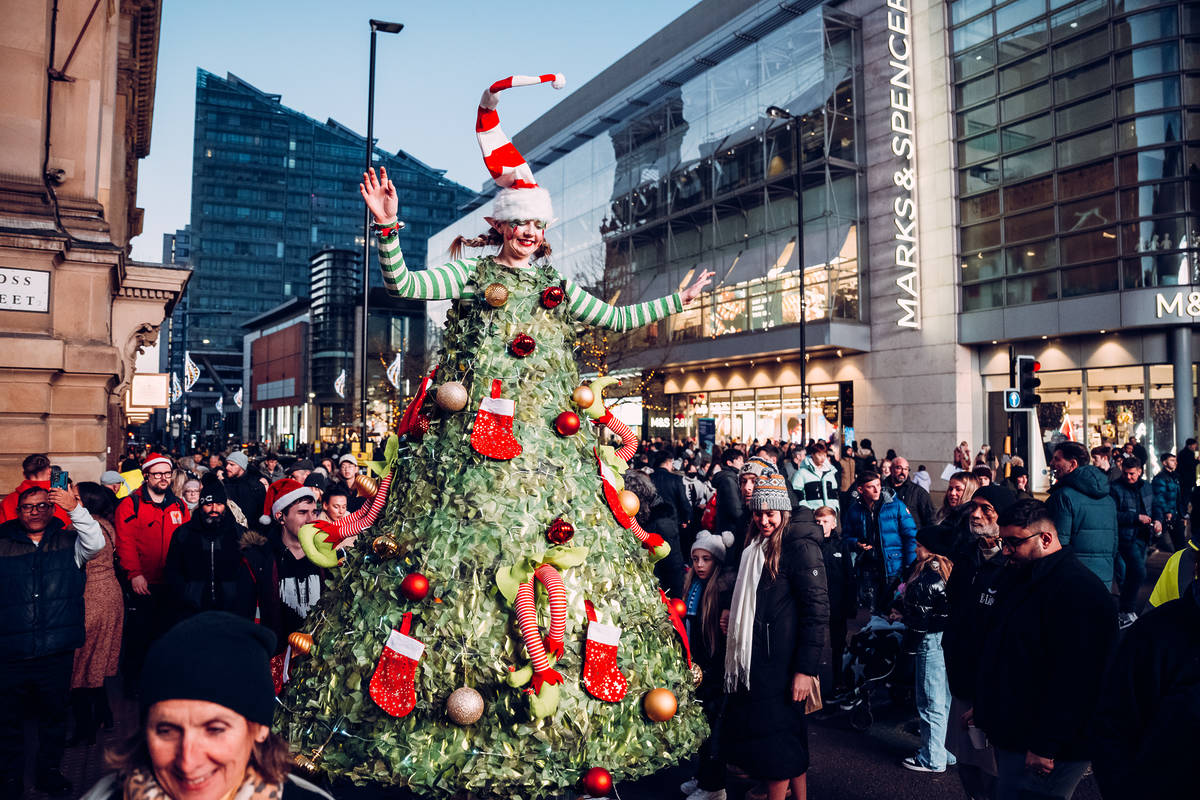 A "First-Ever" Festive Toy Parade With Massive Dancing Toys And Dressed ...