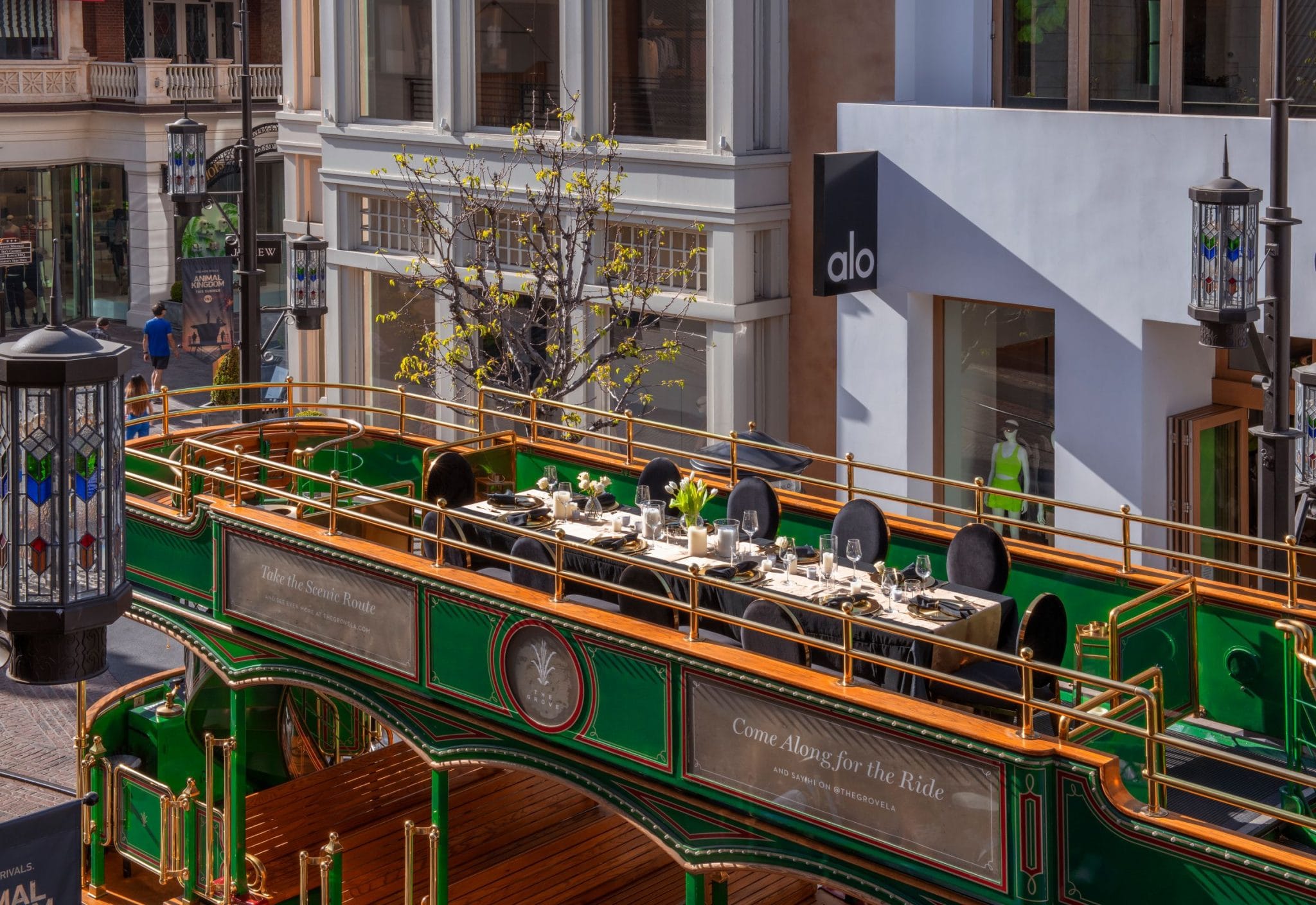 The Grove Has Just Debuted An Elegant Dining Experience Atop Its Iconic ...