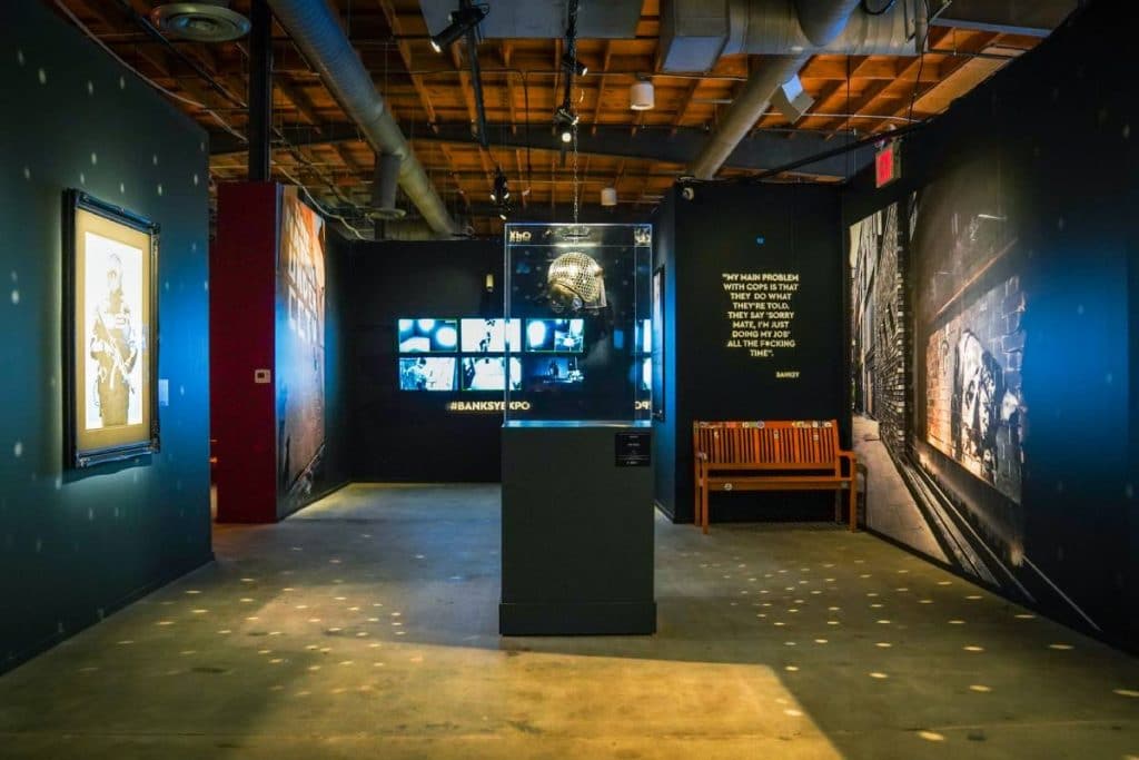 An Epic Banksy Street Art Exhibit Just Opened In LA, And It Will Blow ...