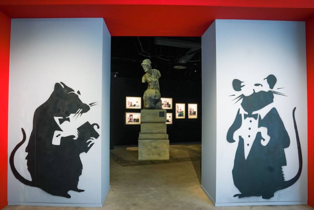 An Epic Banksy Street Art Exhibit Just Opened In LA, And It Will Blow ...