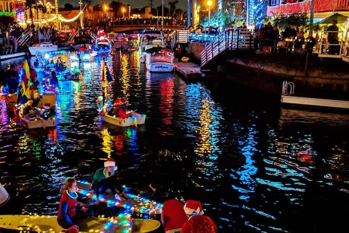 This Gondola Cruise Offers A European Escape Along Long Beach Canals