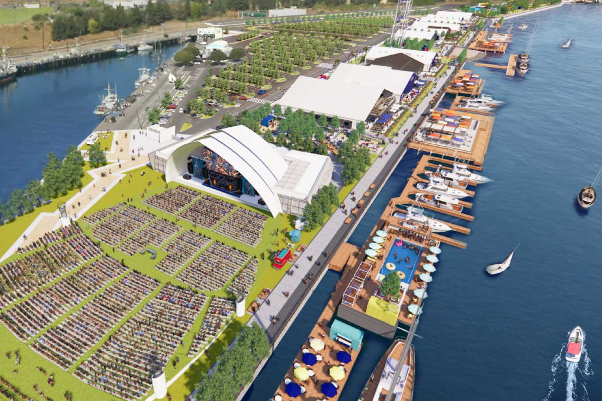 Renderings Of The Upcoming L.A. Waterfront Amphitheater Unveiled