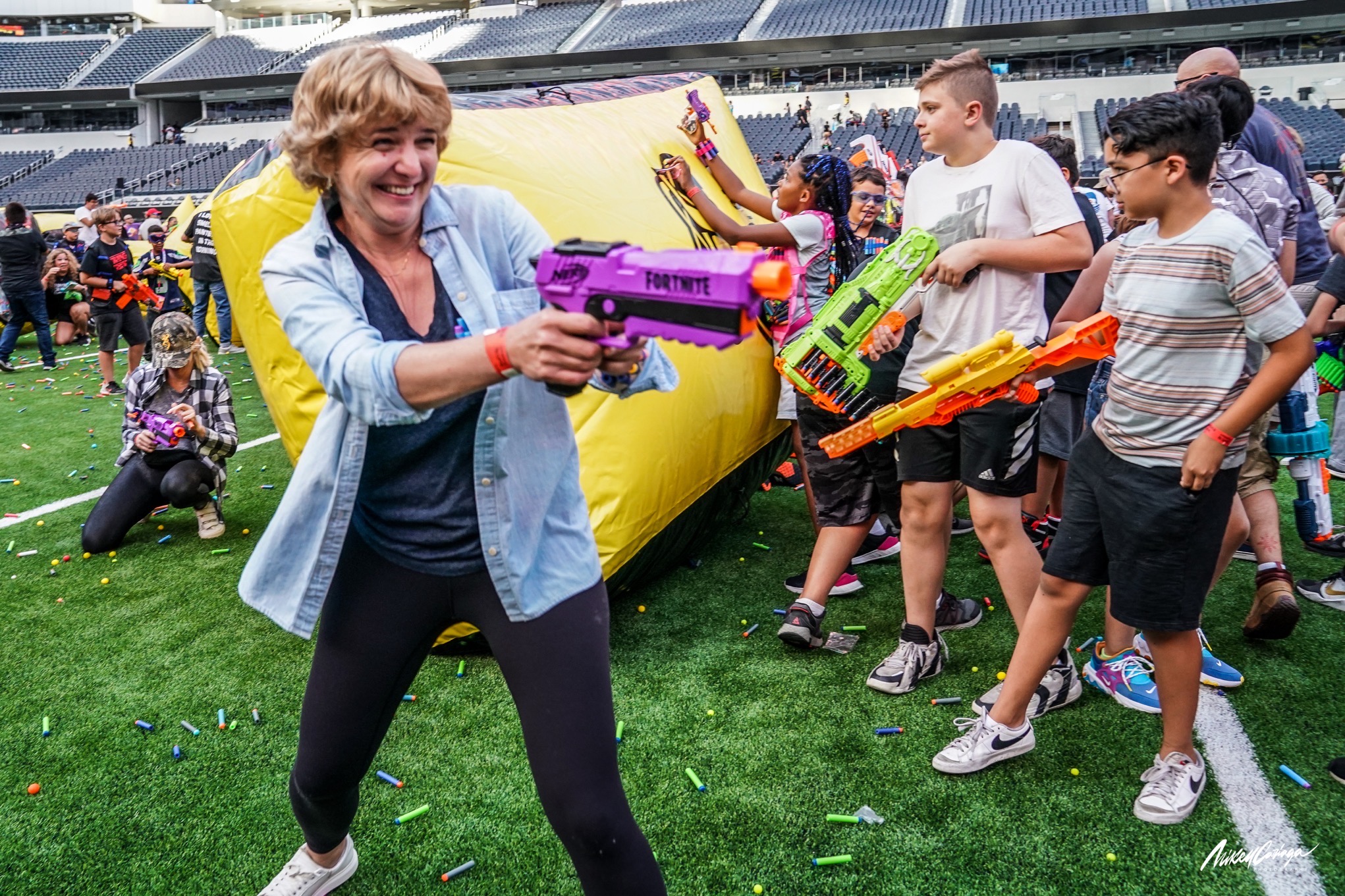 The Largest Record Breaking Nerf Battle Is Happening At SoFi