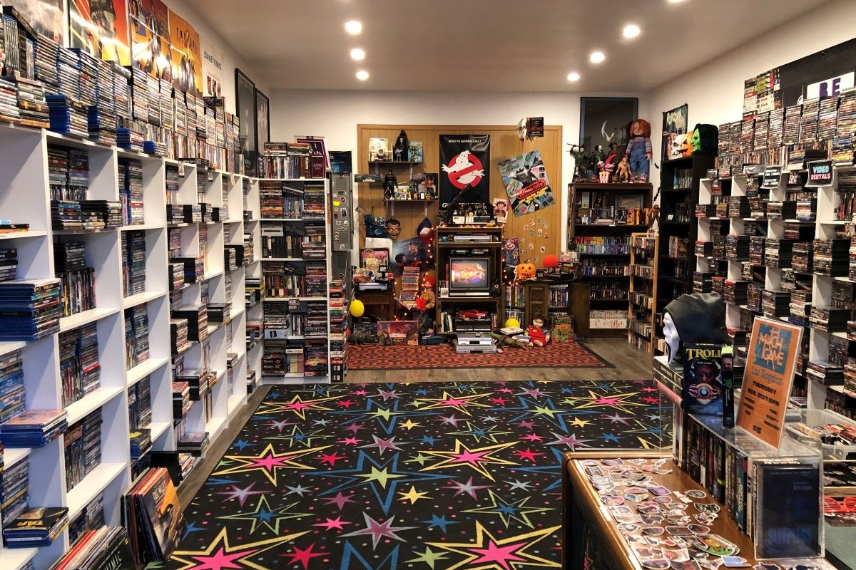 Time Travel Exists At This Retro Video Rental Store