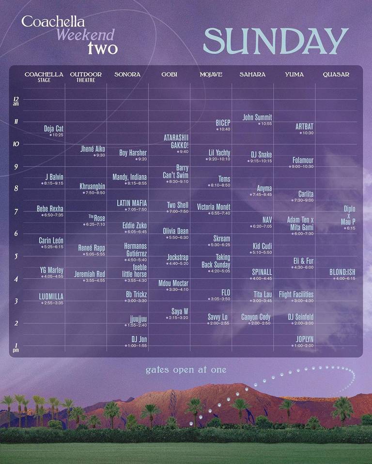 Your Guide To Coachella 2024 With Set Times, Map, And Tickets