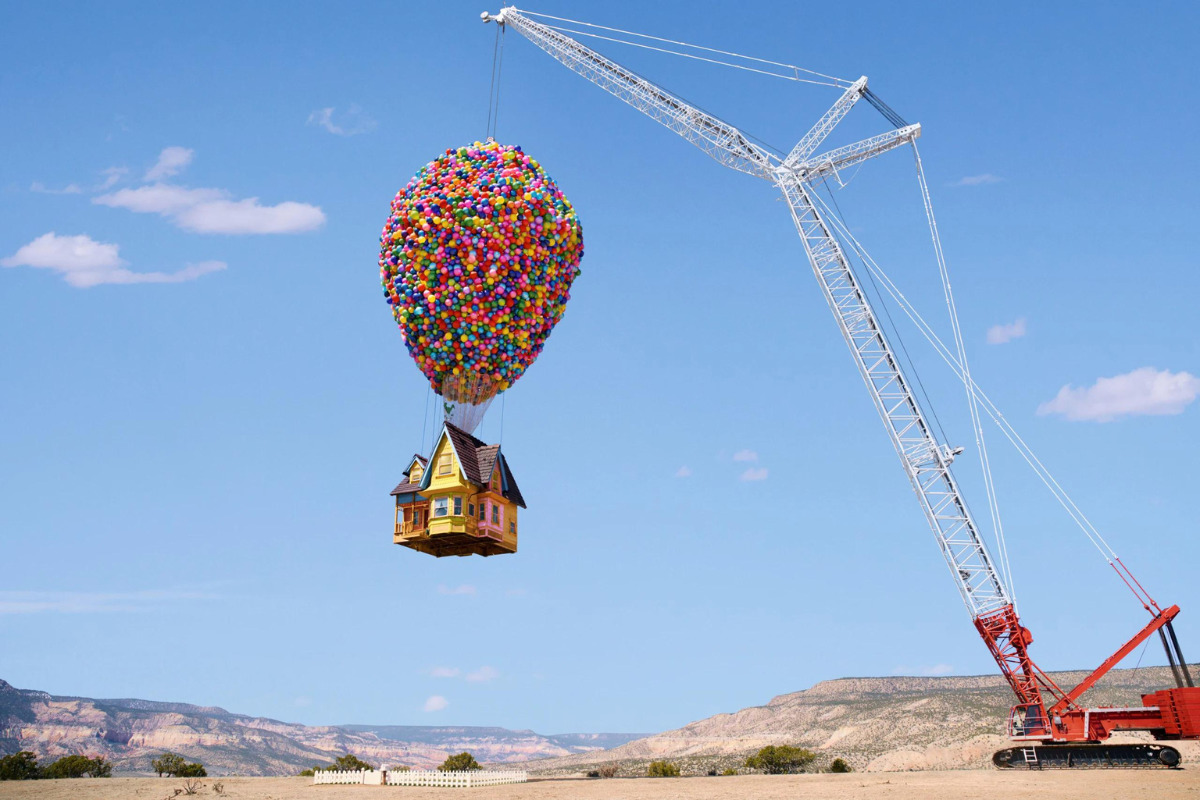 Pixar's "Up" House Is Available To Book This Summer—And Yes, It Floats