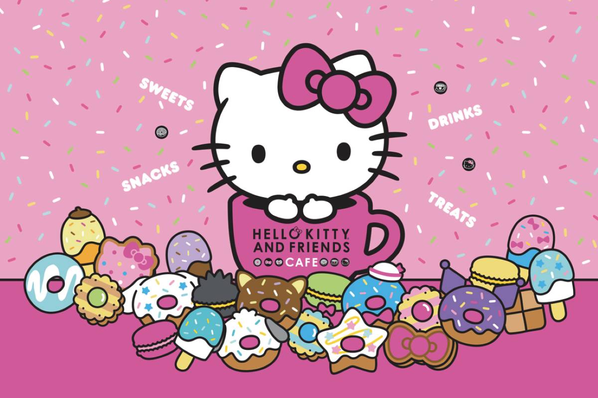 The Adorable Hello Kitty & Friends Cafe Is Finally Open In L.A.
