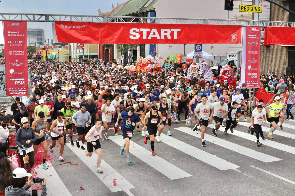 47th Annual L.A. Chinatown Firecracker Race Postponed Due To Wildfires