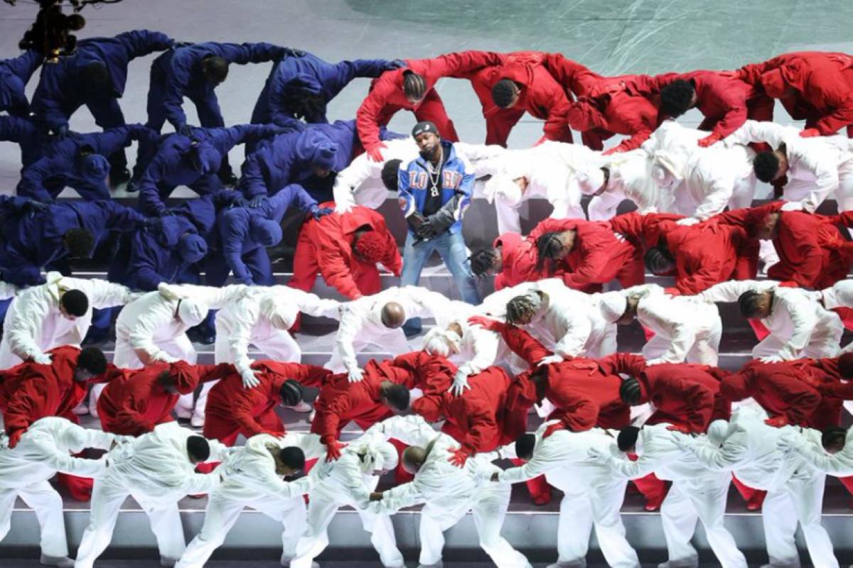 Incredible Moments At Kendrick Lamar's Super Bowl Halftime Show
