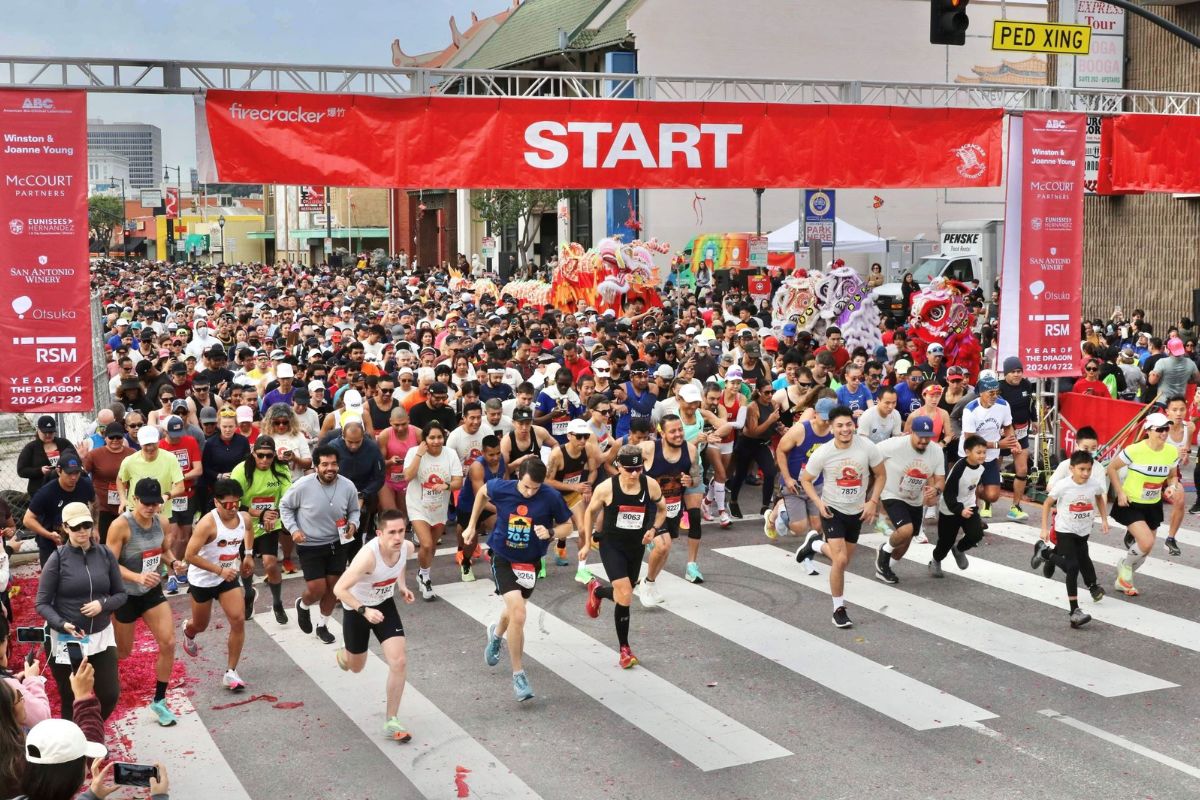La course à pied de L.A. Chinatown Firecracker Run revient en mars