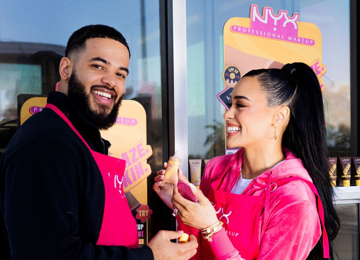 NYX et Randy's Donuts dévoilent une collaboration sucrée