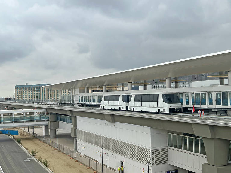 LAX's Automated People Mover Expected To Open In Late 2026