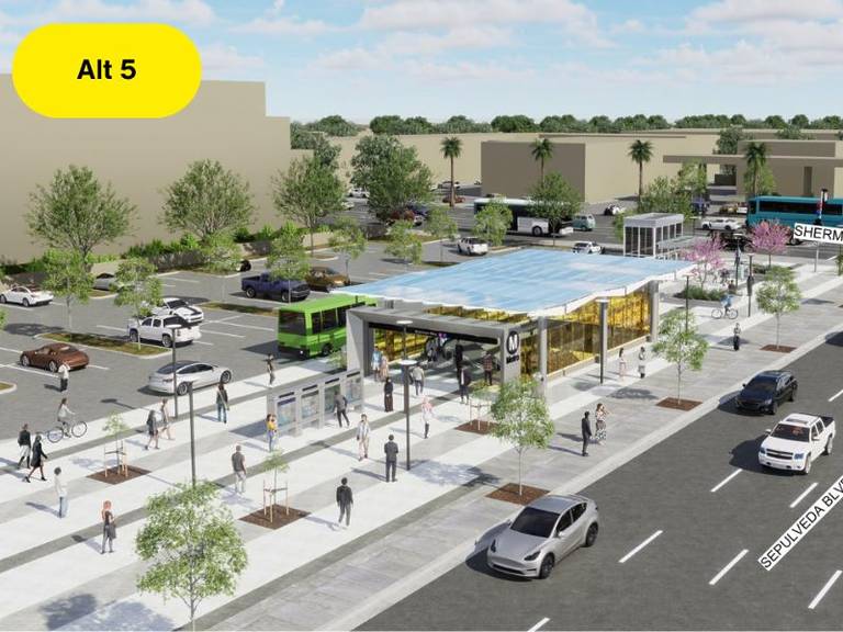 Sepulveda Transit Corridor Stations Could Look Like This | Gallery