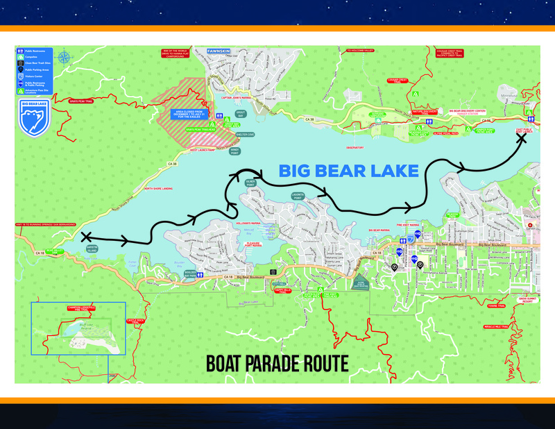 Big Bear Lake Labor Day Drone Show And Lighted Boat Parade