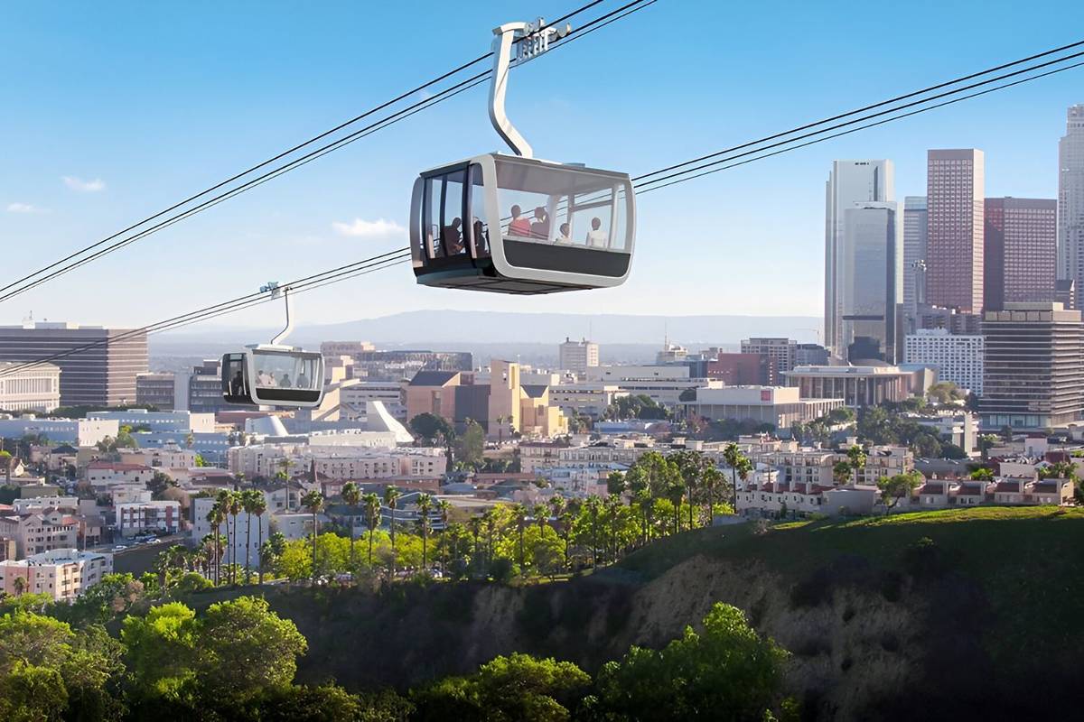 Dodger Stadium Gondola Lift Seems To Be Getting Back On Track — When ...