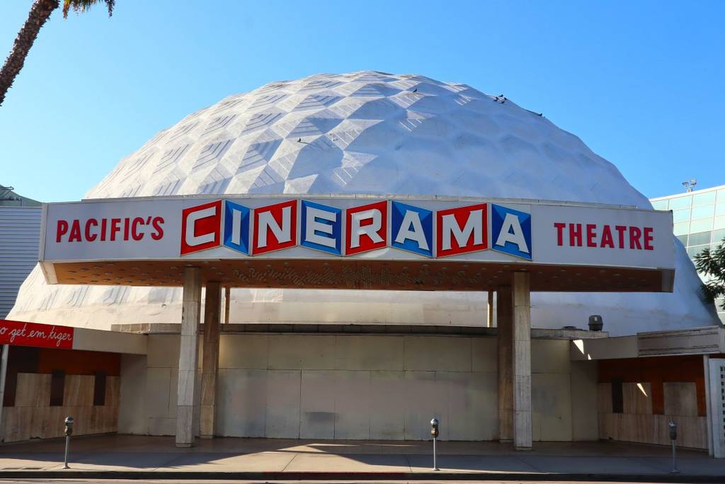 The Cinerama Dome Is The World’s First All-Concrete Geodesic Dome ...