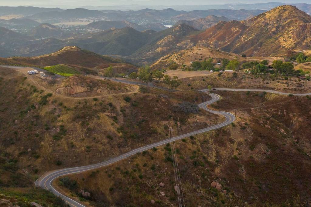 Mulholland Highway’s Iconic 2.4-Mile Winding Stretch ‘The Snake’ Has ...
