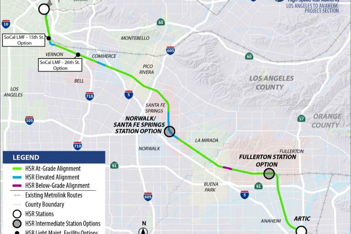 L.A. To Anaheim High-Speed Rail Could Soon Become A Reality — The 30 ...