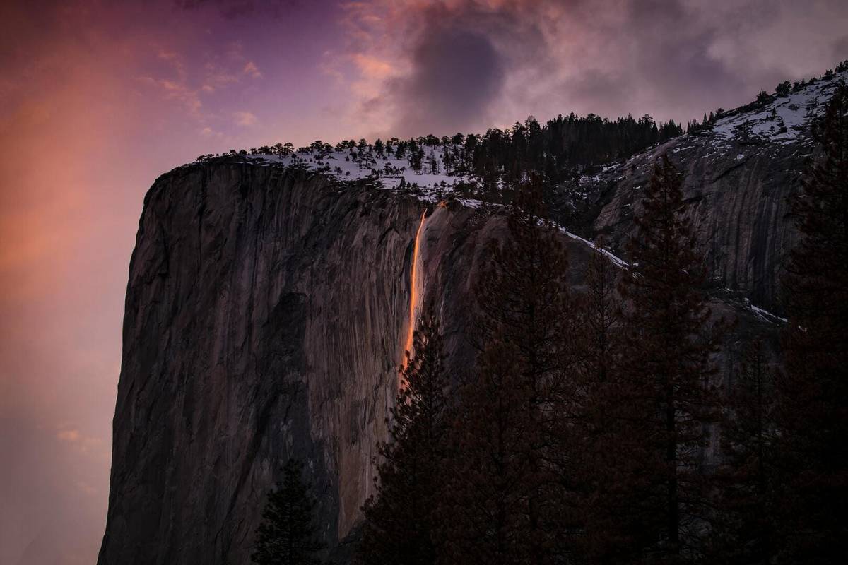 Yosemite's Rare 'Firefall' Phenomenon Is Back For February 2026