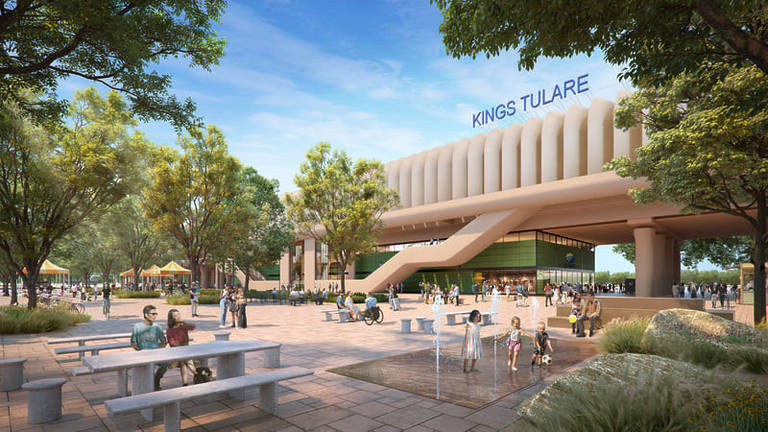 Central Valley Station Renderings For California High Speed Rail