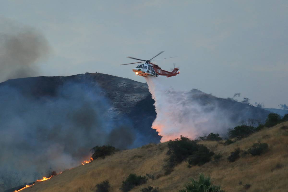 Sandy Fire in Simi Valley: the zones under evacuation, air quality ...
