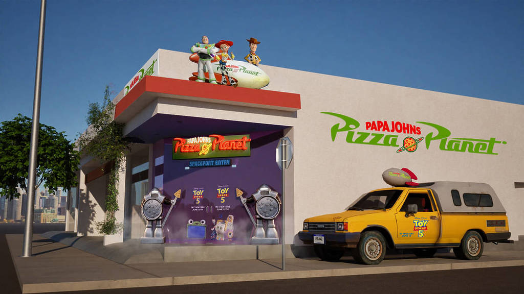 Papa Johns’ Melrose location is transforming into a real-life Pizza ...