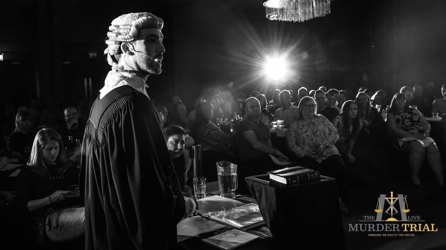 A Live Murder Trial Experience Where Guests Will Be The Jury Is Coming ...
