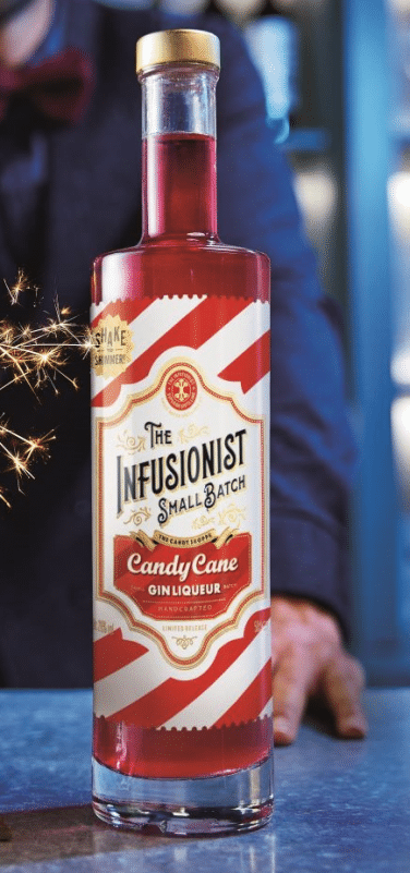Aldi Is Releasing A Glittery Candy Cane Gin Liqueur For Christmas