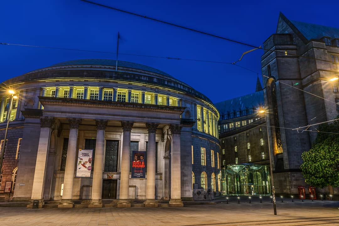 Explore Manchester Central Library At Night With An Immersive Show ...