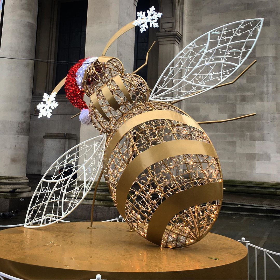 Discover The Trail Of Festive Light Sculptures In Manchester This Christmas