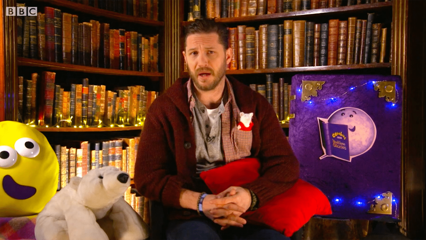 Tom Hardy Is Filming More CBeebies Bedtime Stories To Help Us Through ...