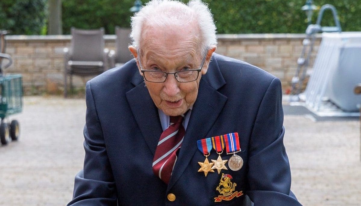 Captain Tom Moore To Be Awarded A Knighthood After Raising £33 Million ...
